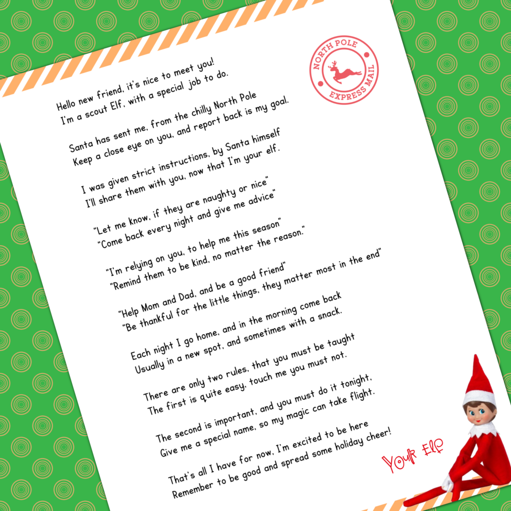 Elf on the Shelf Accessories Printables to create some holiday magic!